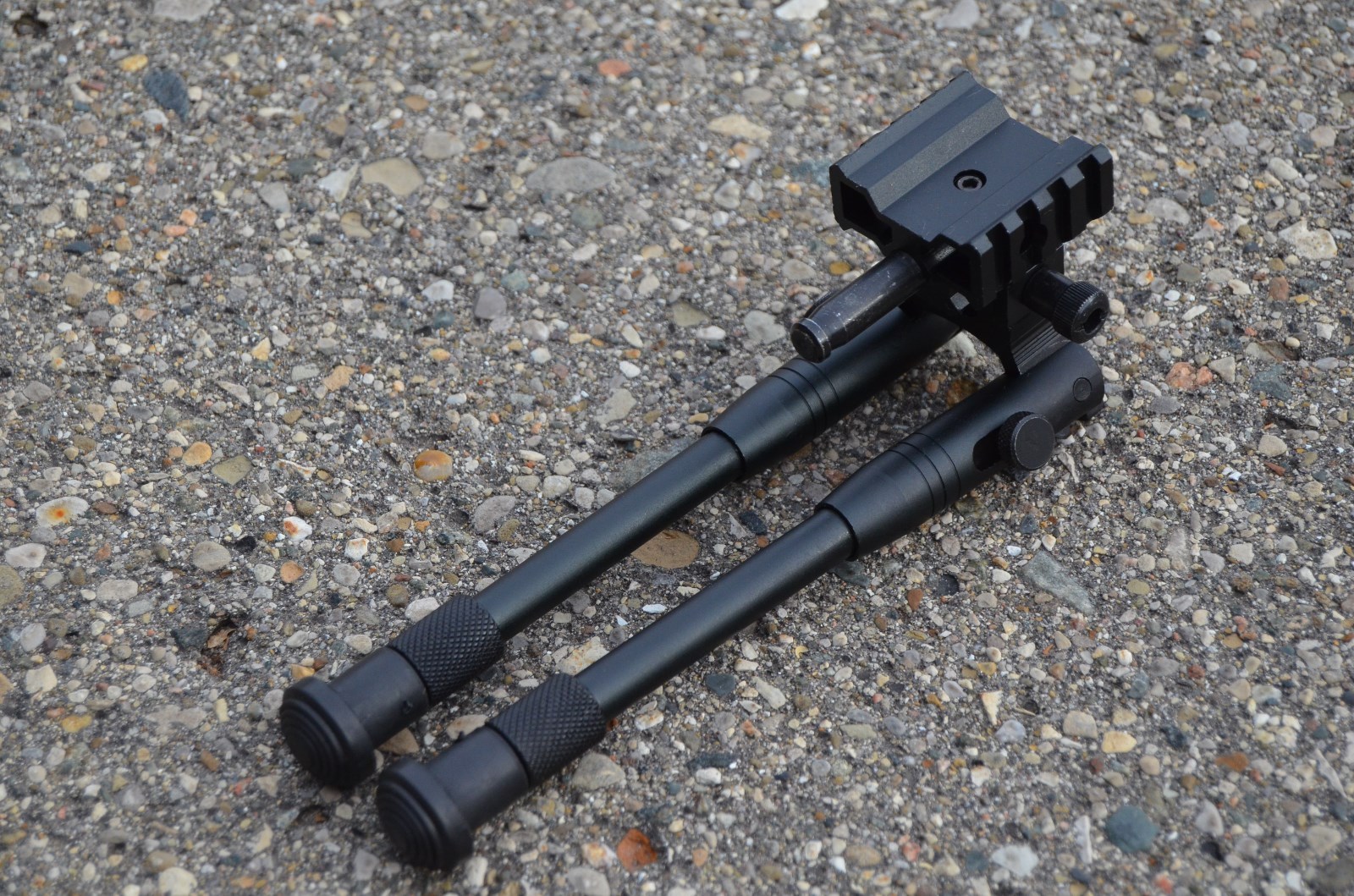 One New Adjustable Airsoft Sniper Rifle Bipod With Adaptor For Well ...