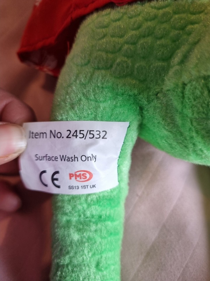 RANGO (2011) Soft Toy Plush - Green Lizard Chameleon Johnny Depp - 14 ...
