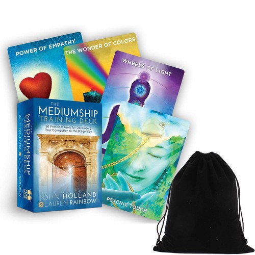 The Mediumship Training Oracle Cards Deck Holland & Rainbow Develop With Tasch | eBay