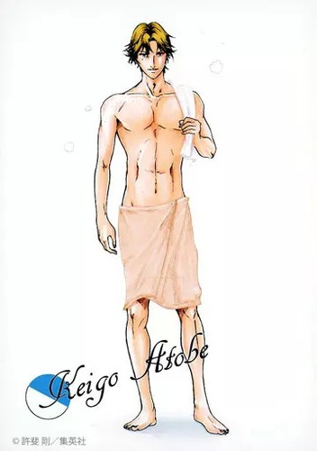CHARACTER CARD ATOBE KEIGO PRINCE OF TENNIS ORIGIN ART EXHIBITION ...