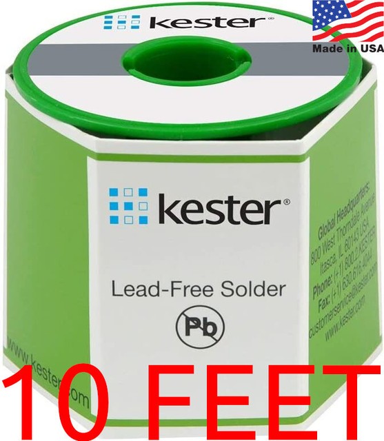 Kester K100ld Lead No Clean 275 Solder Wire 3x1lb Spools for sale ...