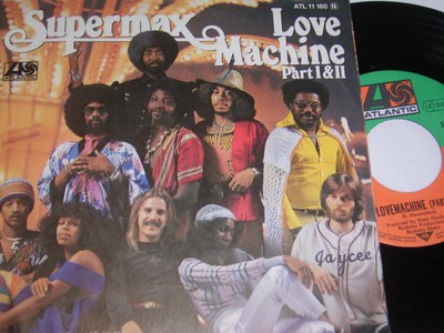 7" Supermax Love Machine - Top Zustand Kult Kult # 5641 | eBay