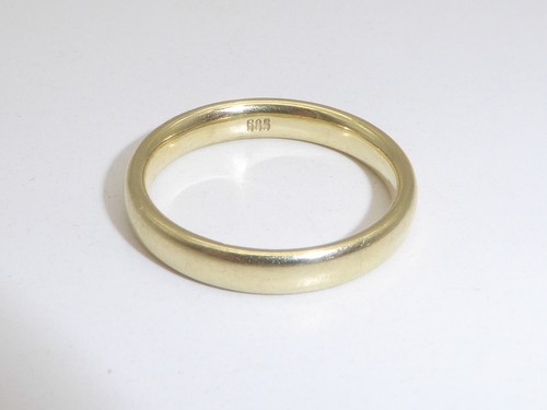 585 Gold Ring 14K Gelbgold 3,86 g Trauring Ehering RG 54 - 17,2 mm 7207 ...