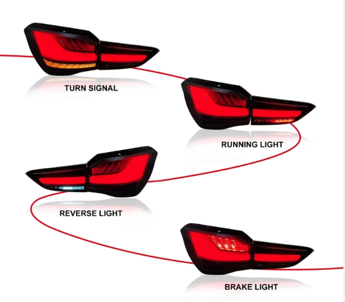 F48 Upgrade Car Tail Rear Lamp LED for BMW X1 F49 Old to New 2016-2019 ...
