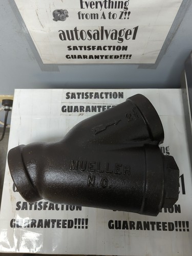 MUELLER 11-J 2-1/2 CAST IRON Y STRAINER 250 SWP ..NOS | eBay