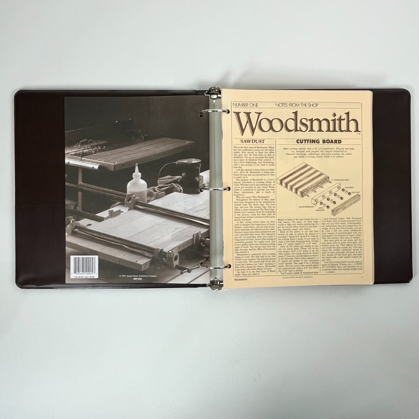 1 BINDER + Lot of Woodsmith Magazines - CHOOSE YOUR LOT, Empty Binder ...