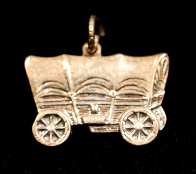 Vintage Sterling Silver Frontier Gold Rush Moving Wes… - Gem