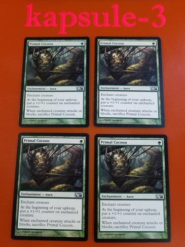 4x Primal Cocoon | M11 Magic 2011 | MTG Magic Cards | eBay