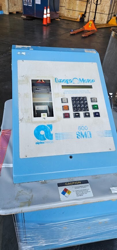 Alphametals Omega Meter 600 SMD Ionic Contamination Tester, 240V | eBay