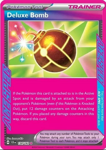 DELUXE BOMB 134/142 Pokemon Trading Card HOLOGRAPHIC | eBay