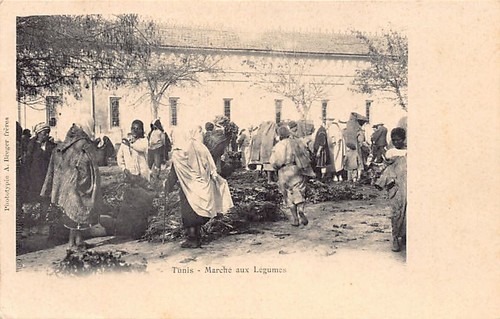 Tunisie - TABARKA - Marché aux légumes - Ed. A. Breger frères | eBay