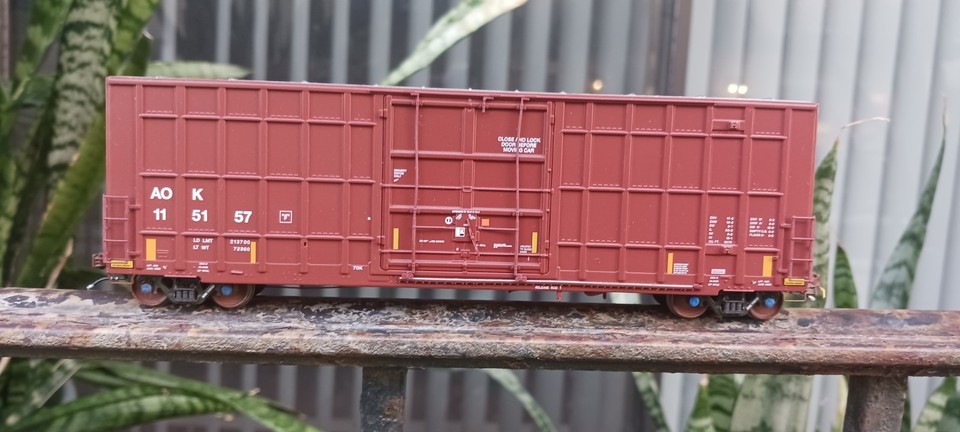Aok Aurora Miniatures Ho Scale Gunderson Boxcar Arkansas Oaklahoma ...