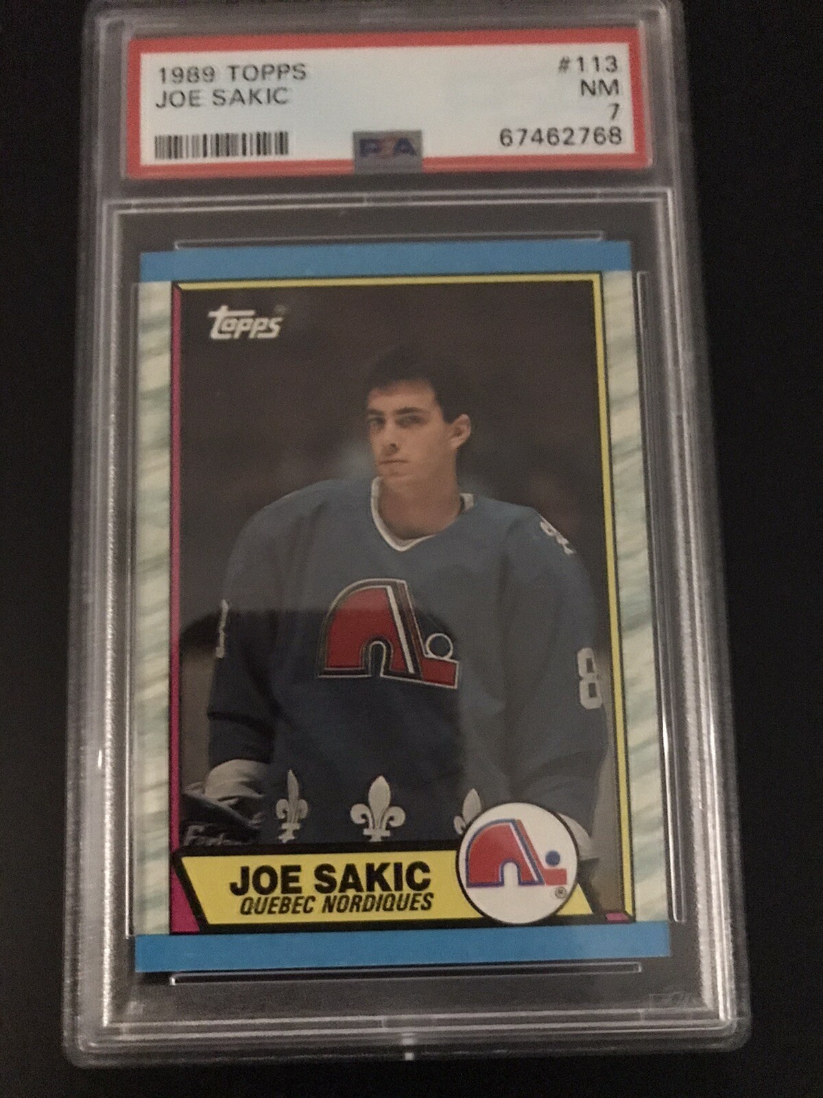 1990 Topps Joe Sakic #113 PSA 7 | eBay