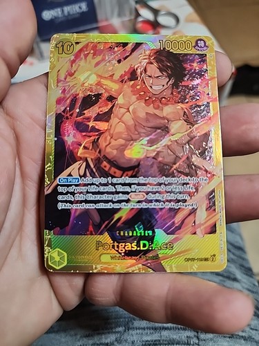 Portgas D Ace OP07-119 SEC ENGLISH OP07 500 Years In The Future ONE ...