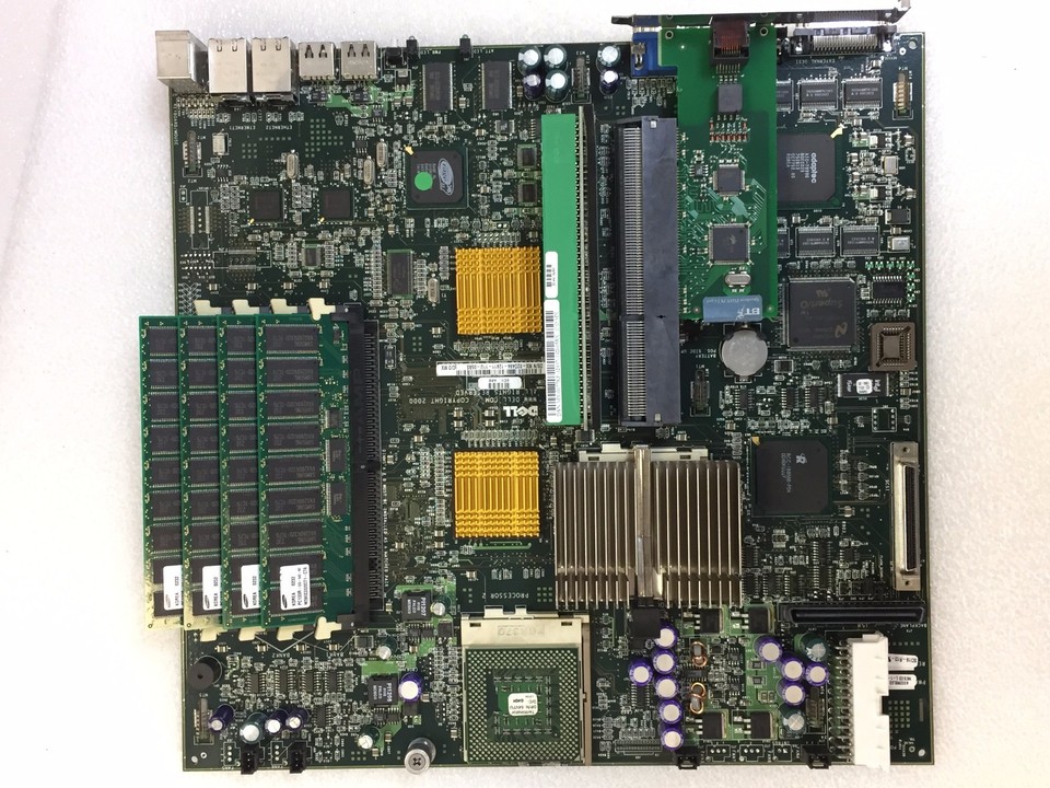 DELL POWEREDGE 1550 PE1550 DUAL SOCKET 370 CPU MOTHERBOARD 2D484 MX ...