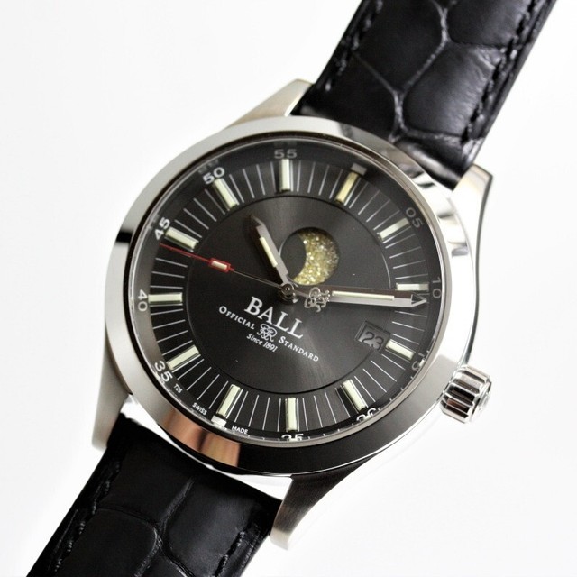 BALL Engineer II Moon Phase Automatic Watch BALL Rr1801 41 Mm Nm2282c ...