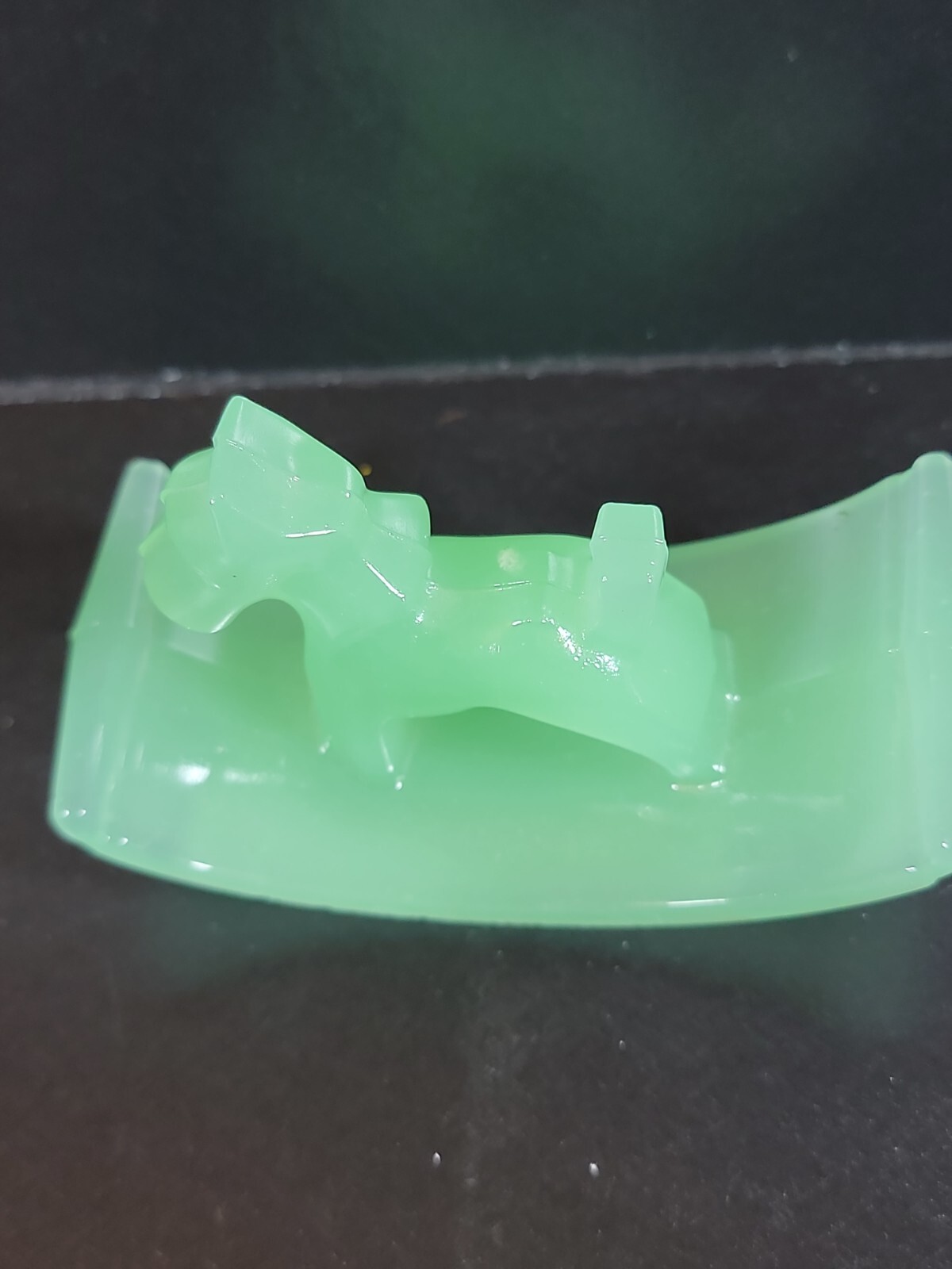 Vintage Houze Glass Jadeite Scottie Dog Rocker Blotter Ink Blotter | eBay