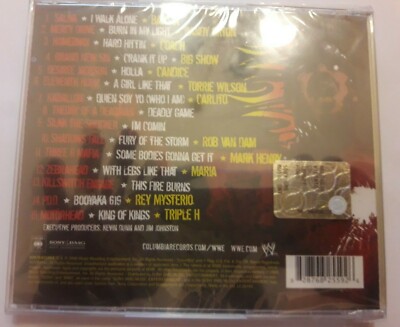 Wwe: Wreckless Intent " Superstar Theme Music '15 Tracks, Columbia 2006 ...