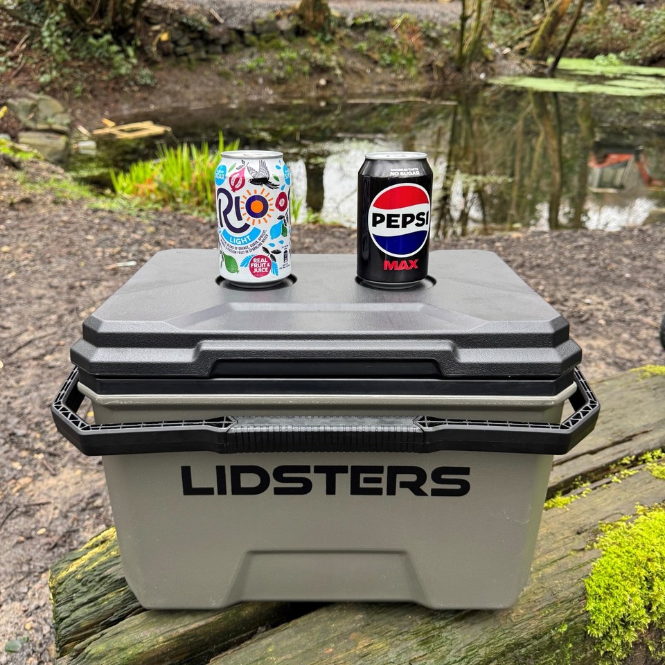 Lidsters Fishing Deluxe Cooler Wheeled Ice Box 16L + 36L Carp tackle ...