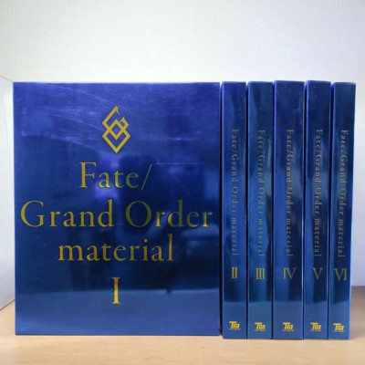 Fate Grand Order Material 1 - 6 I - VI Set FGO Character Art Book Type ...