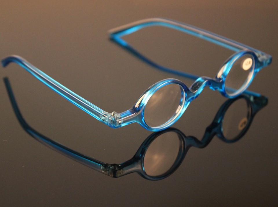 Beison Designer Glasses Small Round Oval Readers Retro Reading Glasses ...