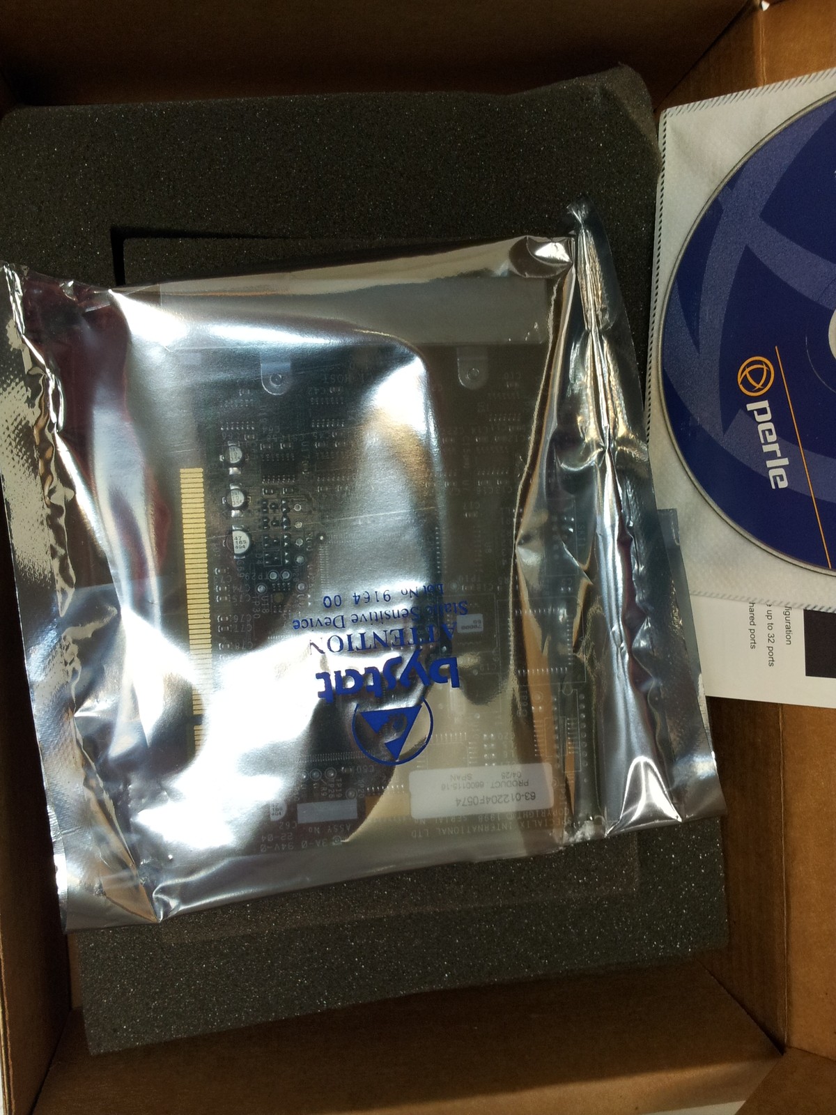 New Perle I/O8+PCI IO8+ PCI 8 Port RJ11/RJ12 New Retail (5 Available ...