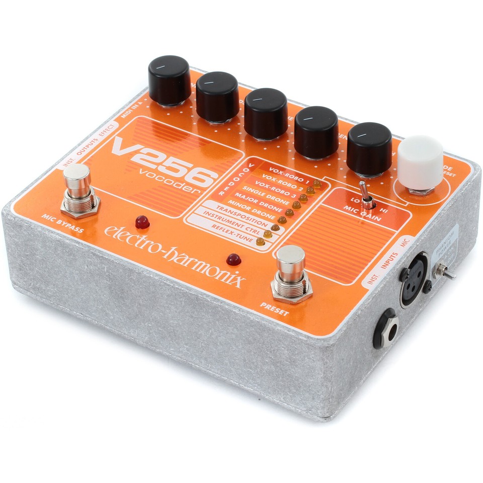 Electro-Harmonix V256 Vocoder with Reflex-Tune Effects Pedal ...
