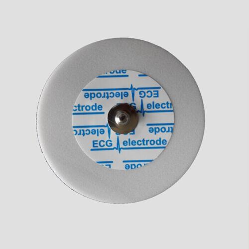 Disposable ECG EKG Electrode Pads 50PCS for Heart Monitoring FDA CE ...