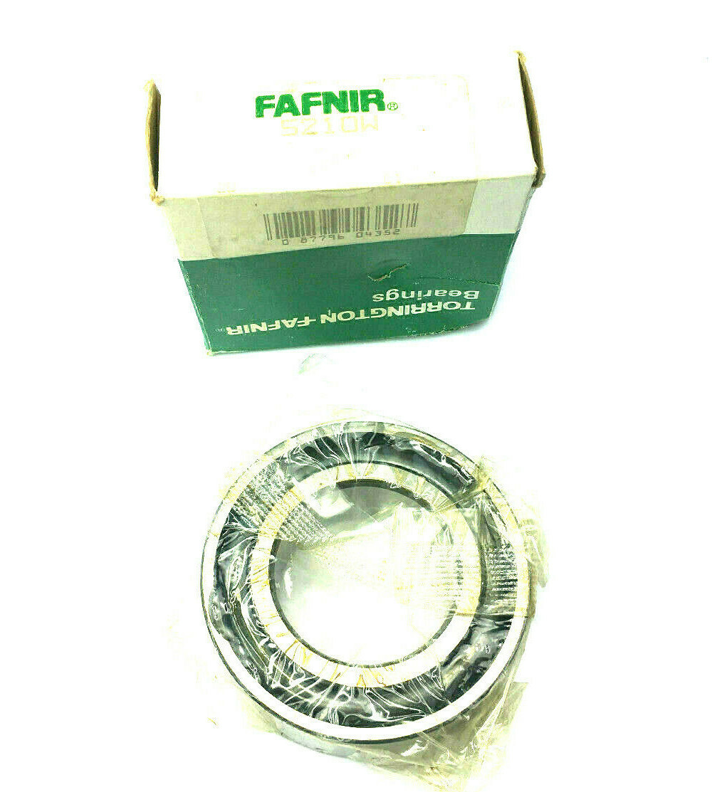 NEW FAFNIR 5210W DOUBLE ROW ANGULAR CONTACT BALL BEARING | eBay
