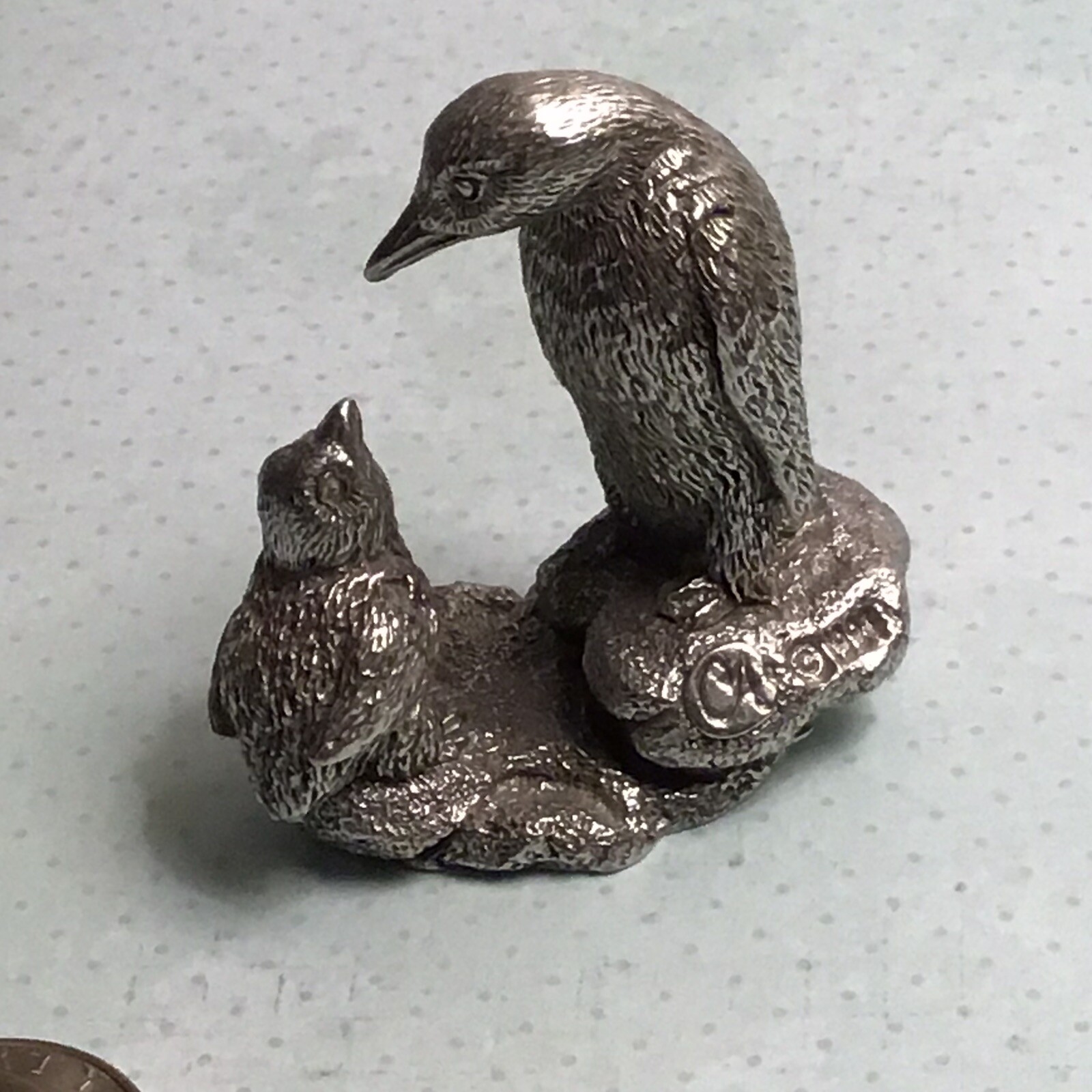 Royal Selangor Pewter - Penguins on Rock -1994 #54-7427 | eBay