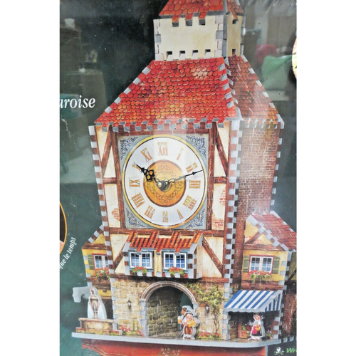Wrebbit Foam Puzz 3d Bavarian Clock (wall or Table) 404 PC Puzzle 100 ...