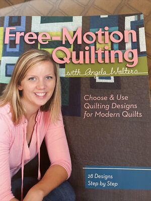 free motion quilting With Angela Waters | eBay