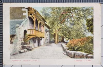 OLD POSTCARD 1907 WARWICK GUYS CLIFF MILL | eBay Australia