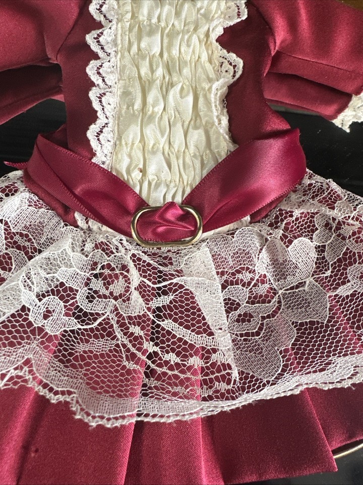 Victorian Style Doll Dress For Antique Bru French Bebe Or Jumuea Doll ...
