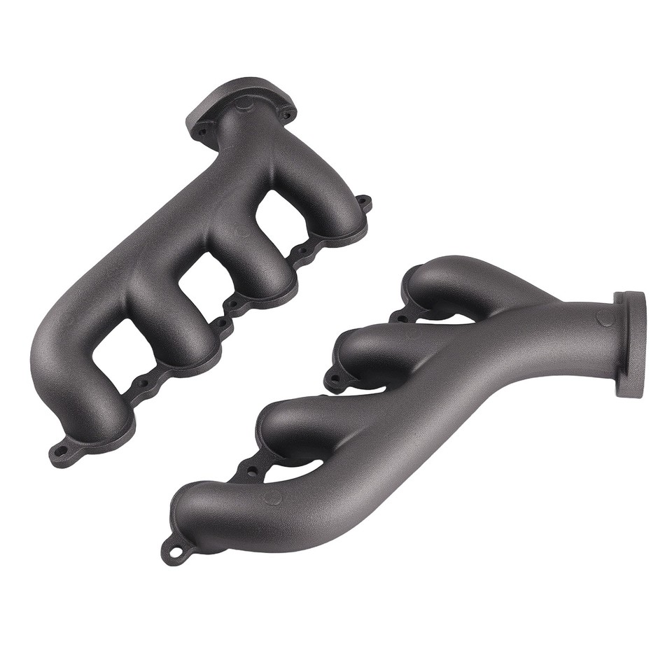 LS Swap Cast Iron Exhaust Manifold Headers for Chevy LS1 LS2 LS3 4.8 5. ...