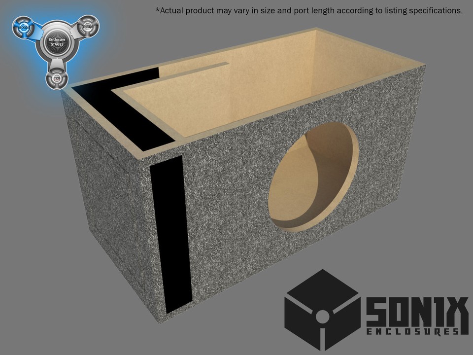 STAGE 1 - PORTED SUBWOOFER MDF ENCLOSURE FOR AUDIOBAHN AWIS12J SUB BOX ...