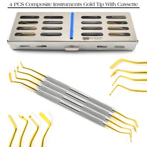 Dental Composite Gold Tip Restorative Placements Instruments With FREE ...