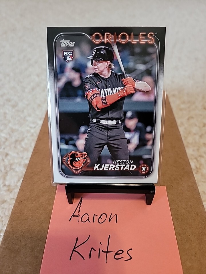 Heston Kjerstad 2024 Topps Baseball Series 2 Rookie Card RC Baltimore ...