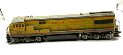 Athearn? HO UNION PACIFIC 2802 GE U28C LOCOMOTIVE WEATHERED | eBay