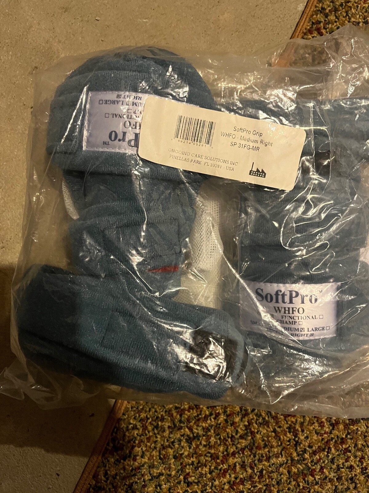 SoftPro Grip WHFO Hand Splint, Left or Right, All sizes; Splint, extra ...