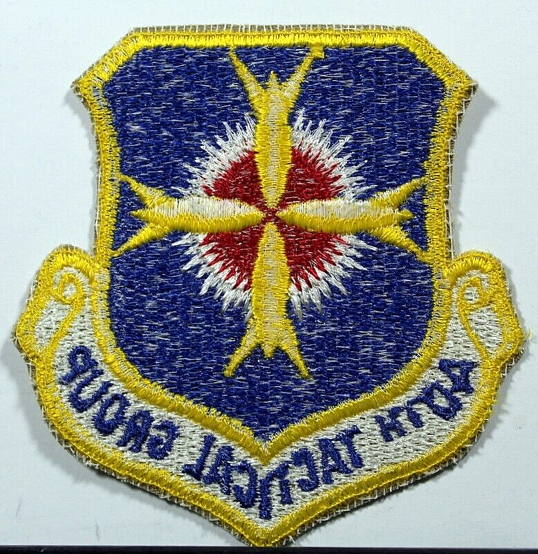 US Air Force 40th Tactical Group Large Full Color Insignia Crest Emblem ...