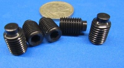Alloy Steel Half Dog Point Set Screw Extended Tip 5/16-24 x 1/2" Length ...