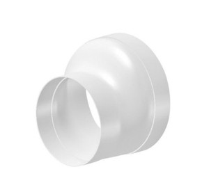 Duct Pipe Offset Reducer 150mm / 200mm 6" / 8" Round Reduction ...