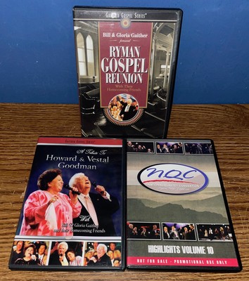 GAITHER GOSPEL SERIES DVD TRIBUTE TO GOODMANS NQC HIGHLIGHTS 10 RYMAN ...