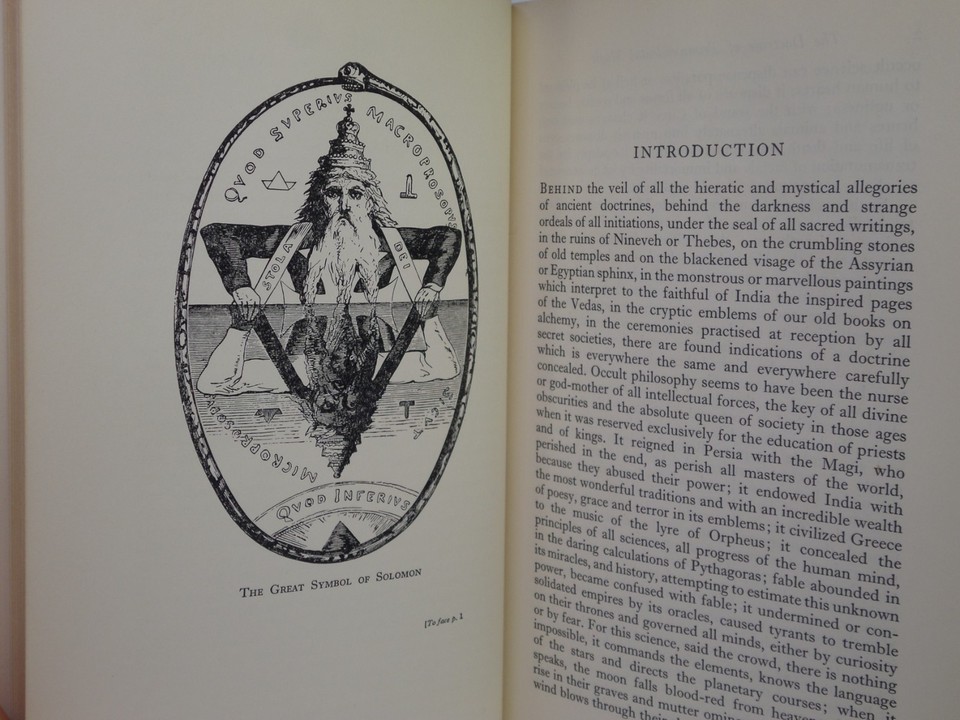 TRANSCENDENTAL MAGIC: ITS DOCTRINE AND RITUAL BY ELIPHAS LEVI 1958 ...