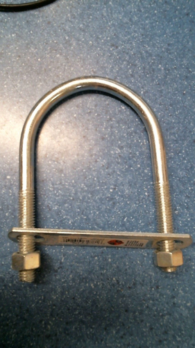 National Hardware 1/2" X 3-1/3" X 6" U Bolts (N347-815) FS | eBay