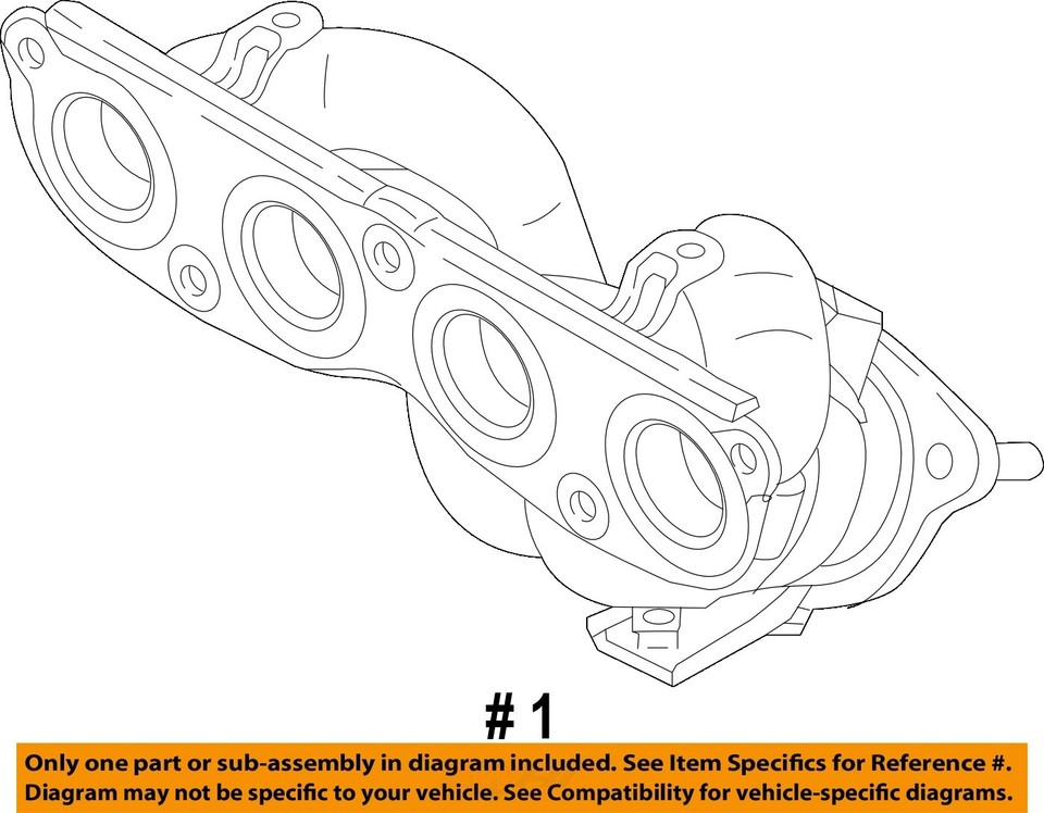 HYUNDAI OEM 19-21 Tucson Exhaust System Manifold-Mnfd WConverter ...