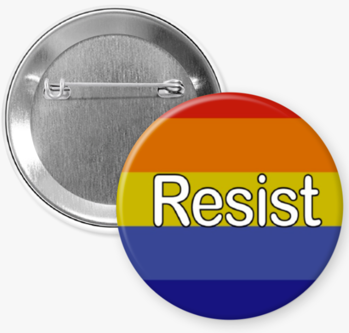 Resist Anti Trump Buttons - Set of 6 that measure 2.25" | eBay