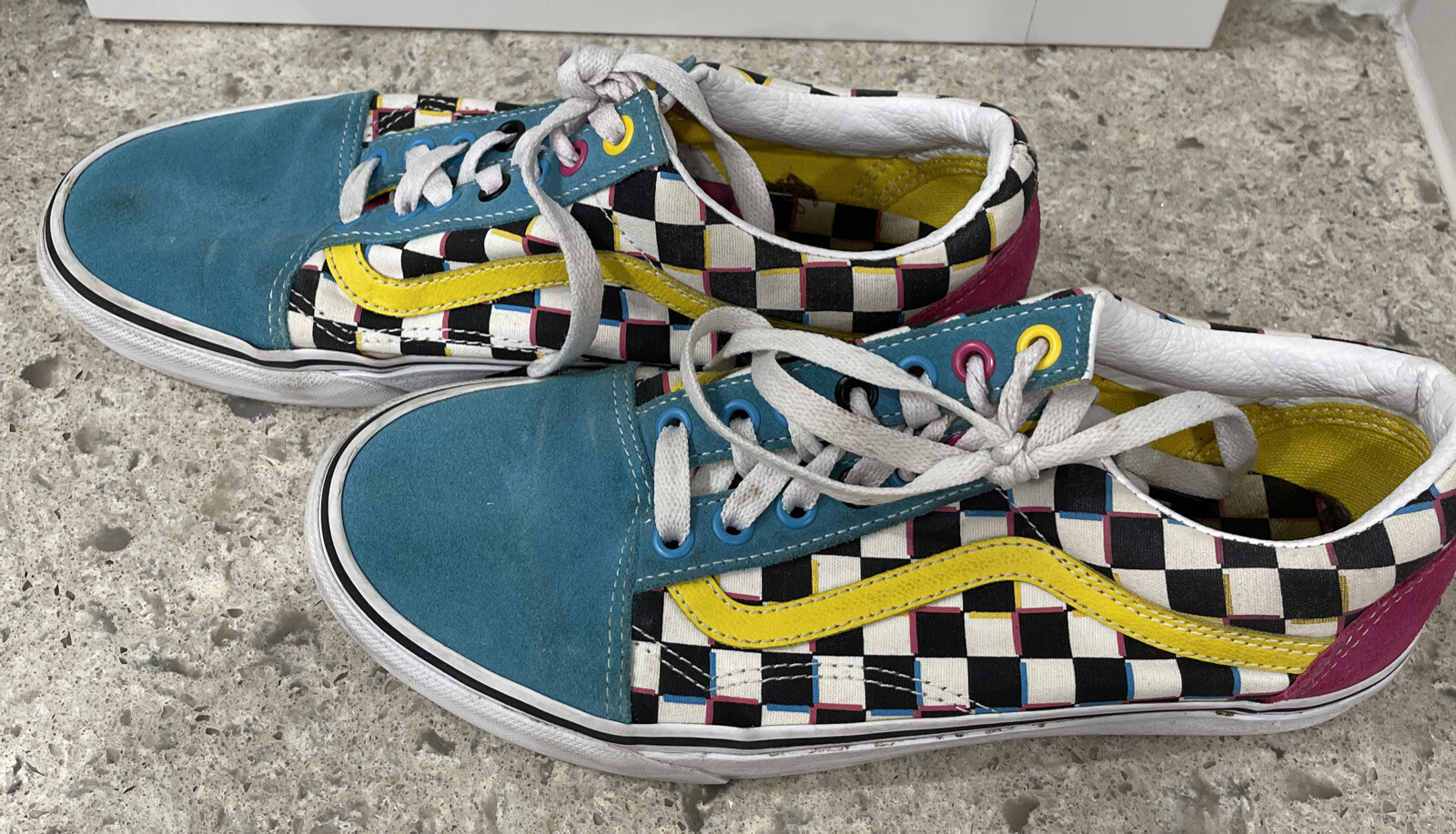 VANS 80s Style Throwback Old Skool Womens 9 Mens 7.5 … - Gem