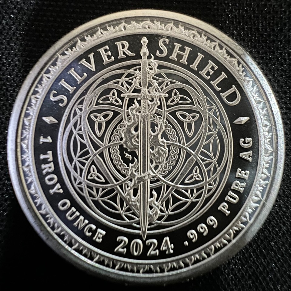2024 Freedom Girl Silver Shield Round 1 oz .999 Silver BU in CAPSULE | eBay